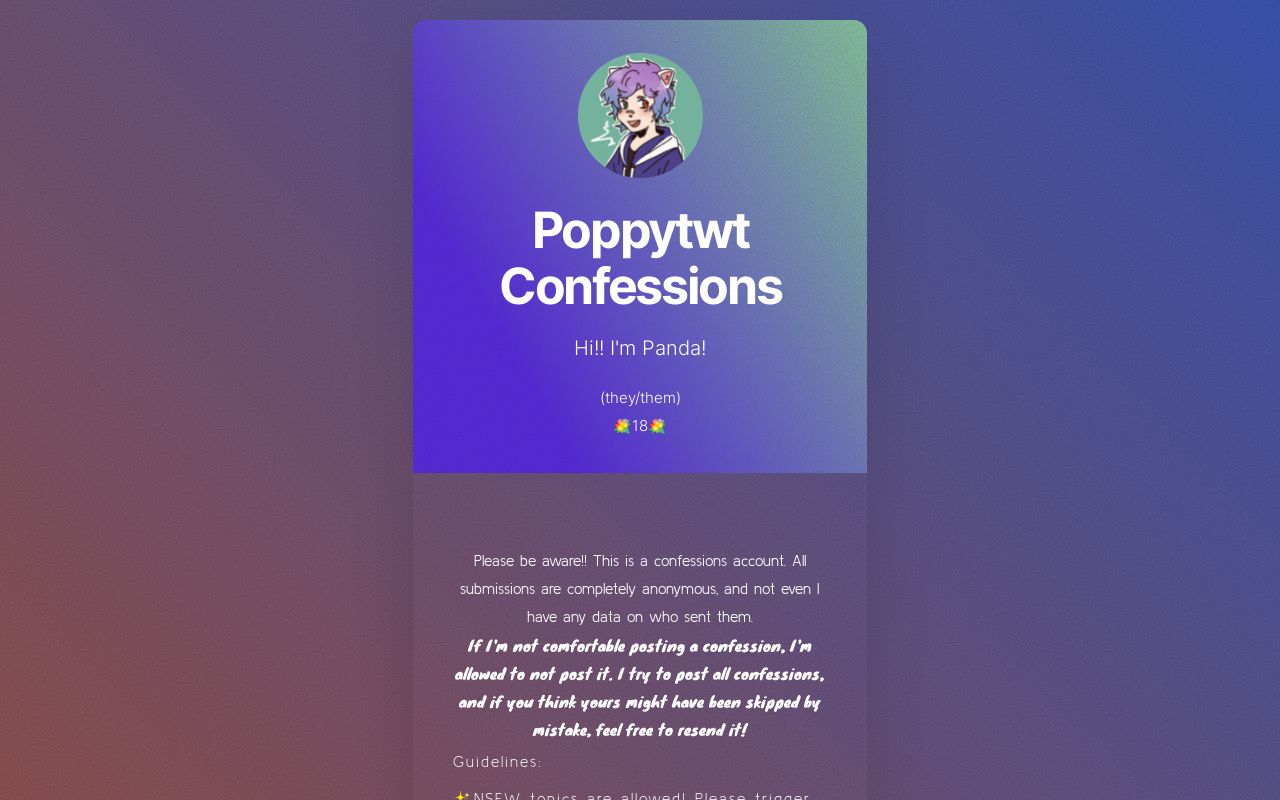 BYF Poppytwt Confessions